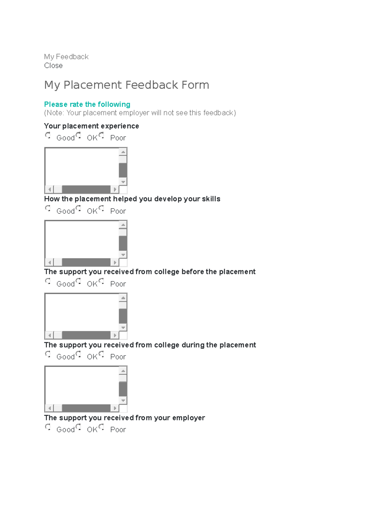 My Feedback - unit 2 of waffling dont click on this its not gonna help ...