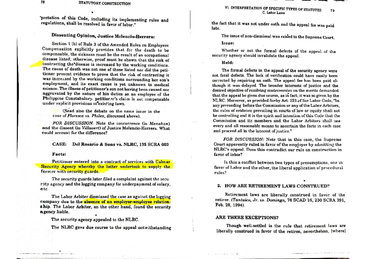 Statcon pp 98 185 - Statutory construction - Studocu