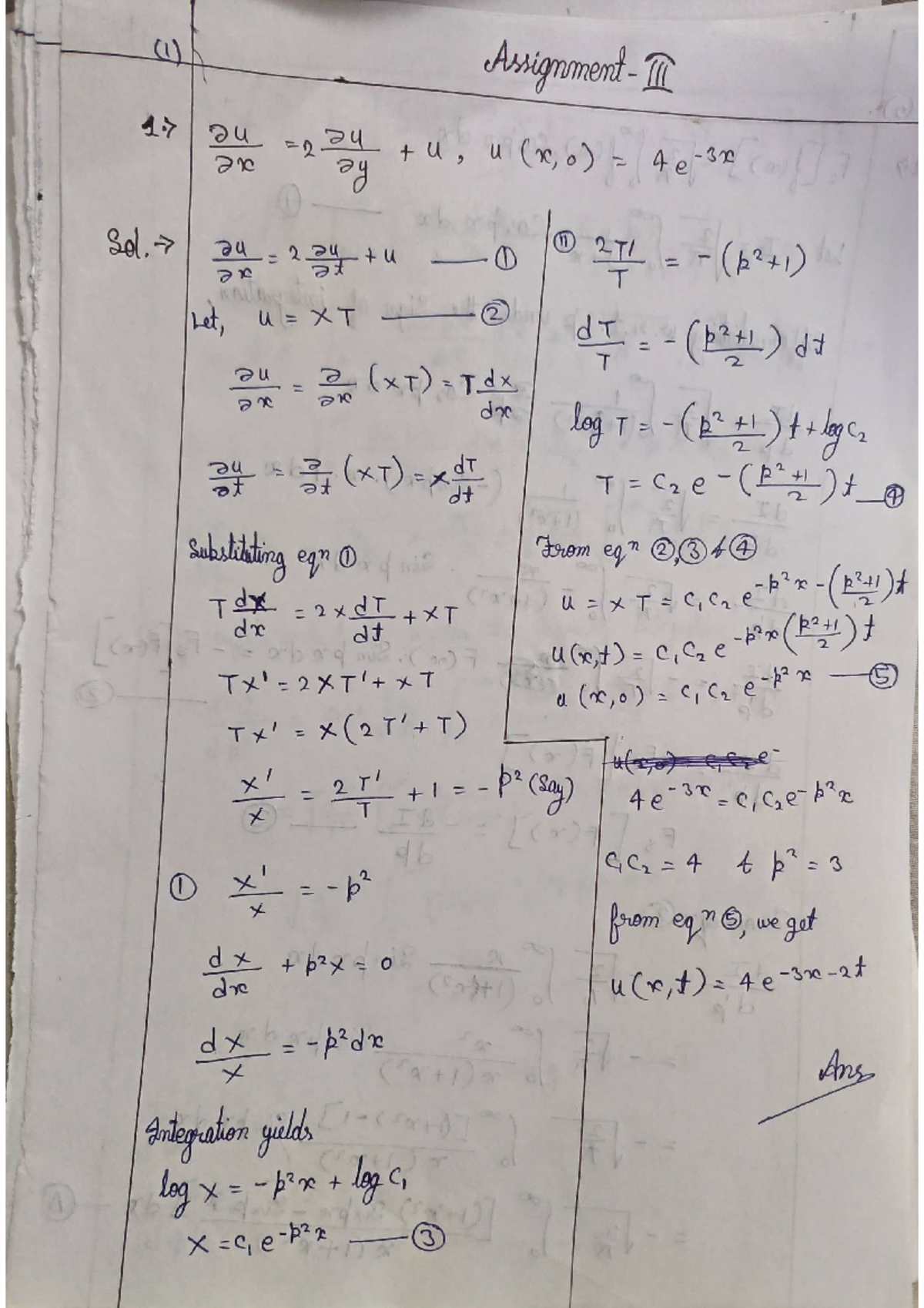 Maths 3rd assignment - Fluid mechanics - Studocu