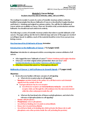 Edit module 8 objectives-reading 2020-2 - Module 9 Concepts BMD 315 ...