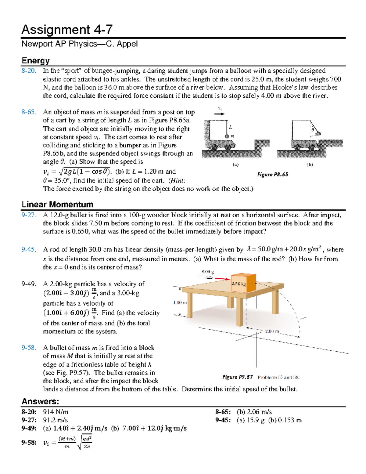 Homework Apc Assignment 04 07 2022 2023 Assignment 4 Newport