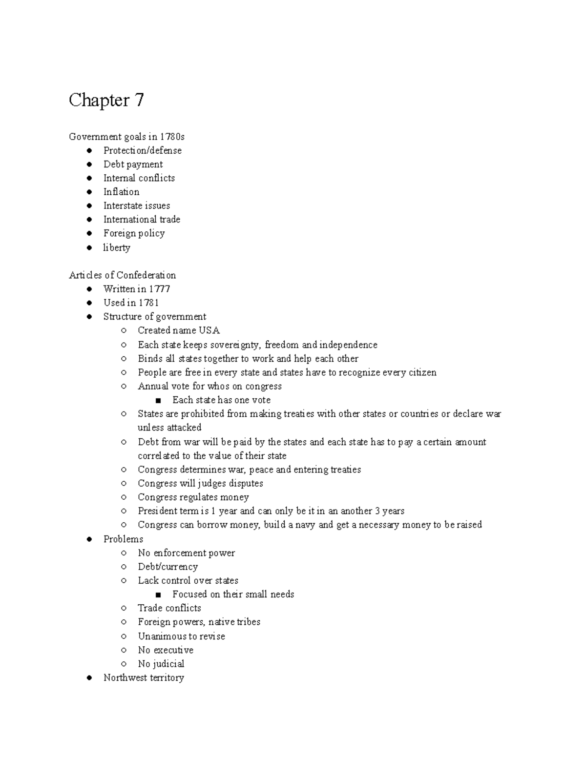 Chapter 7 - Give Me liberty textbook - Chapter 7 Government goals in ...