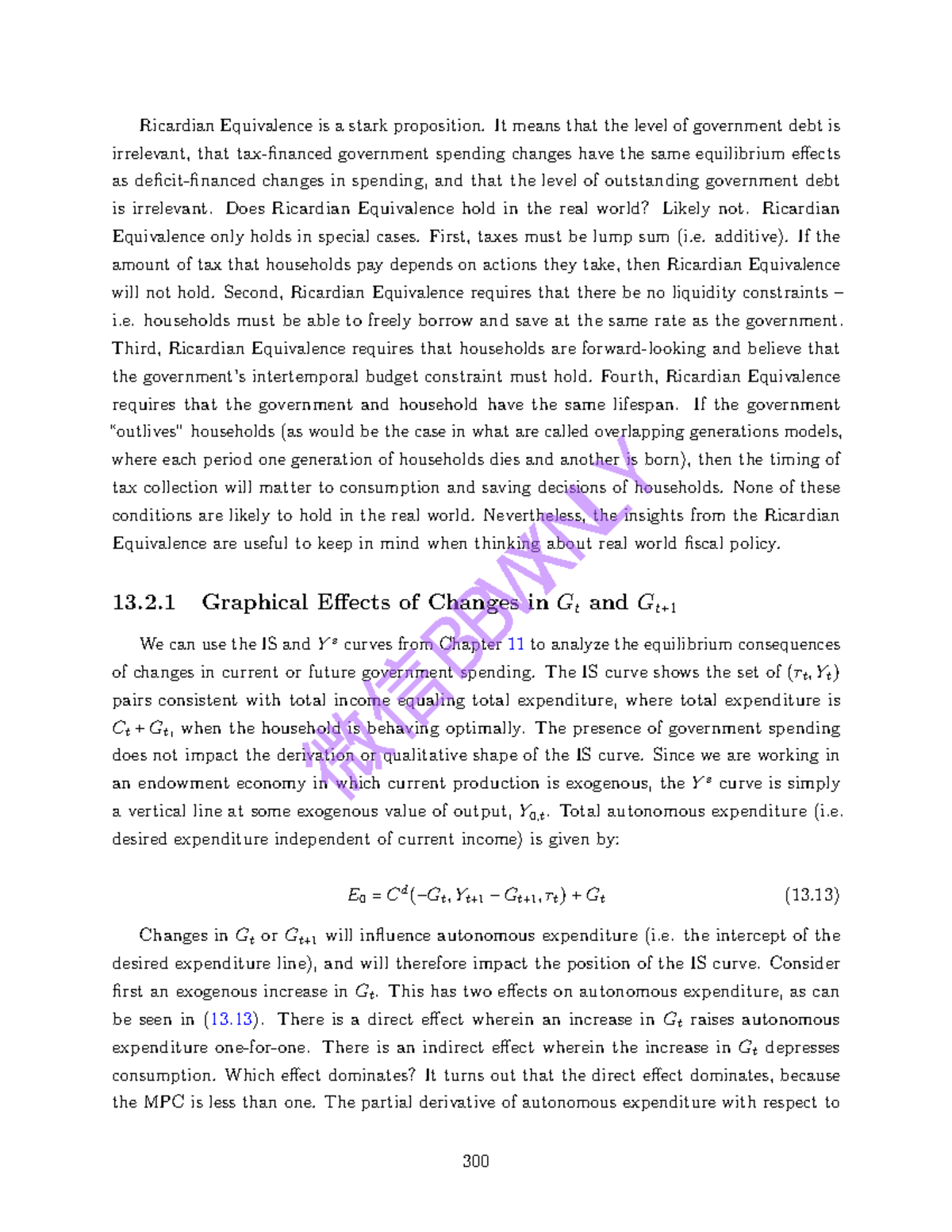 20220326154907 623f35f396884 gls intermediate macro may2021 301 - Ricardian Equivalence is a ...