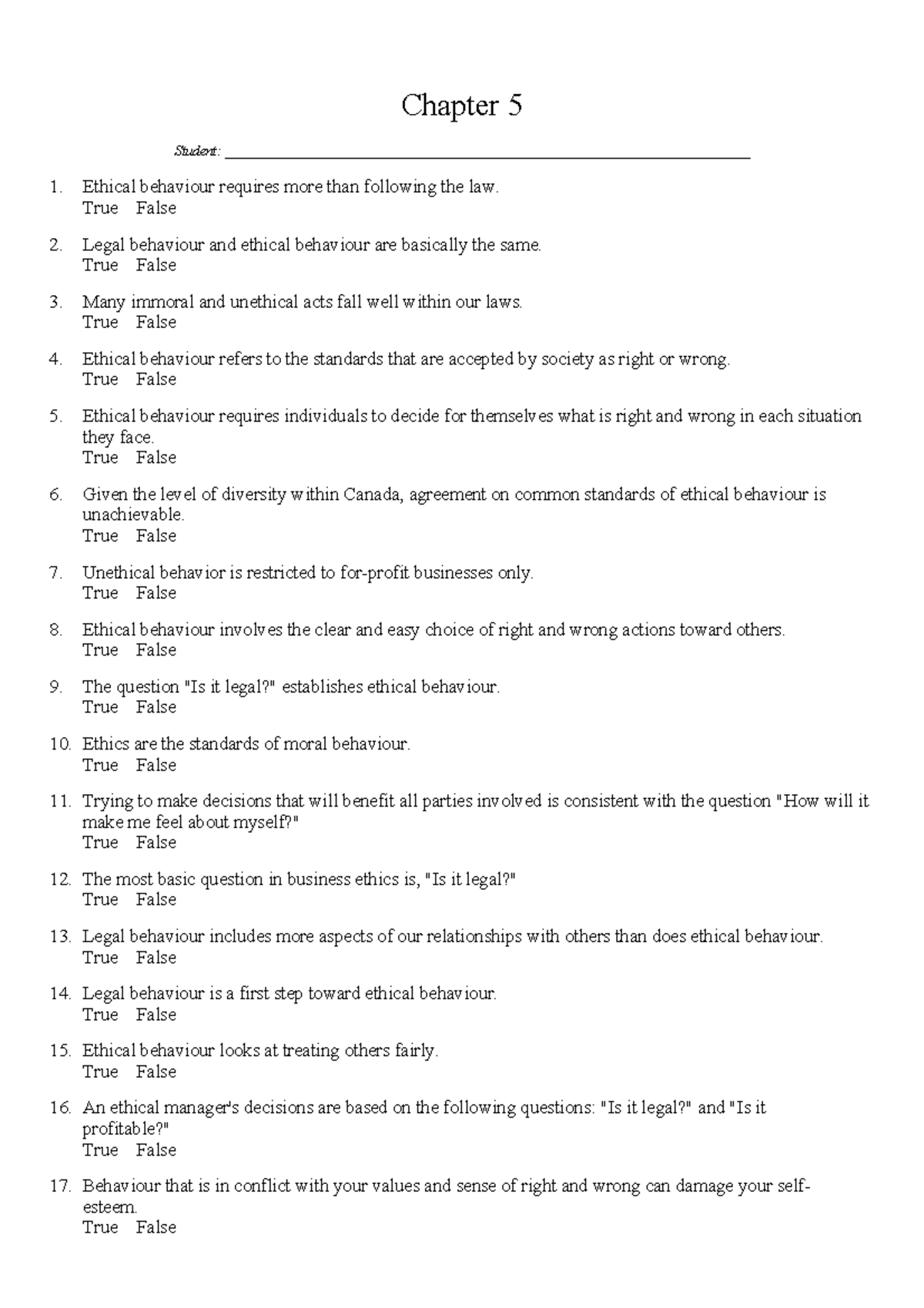 Chapter 5 - Chapter 5 _Student: - Studocu