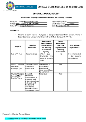 Sample Program OF Debut PART - THE OPENING PRAYER "GOD of all creation ...