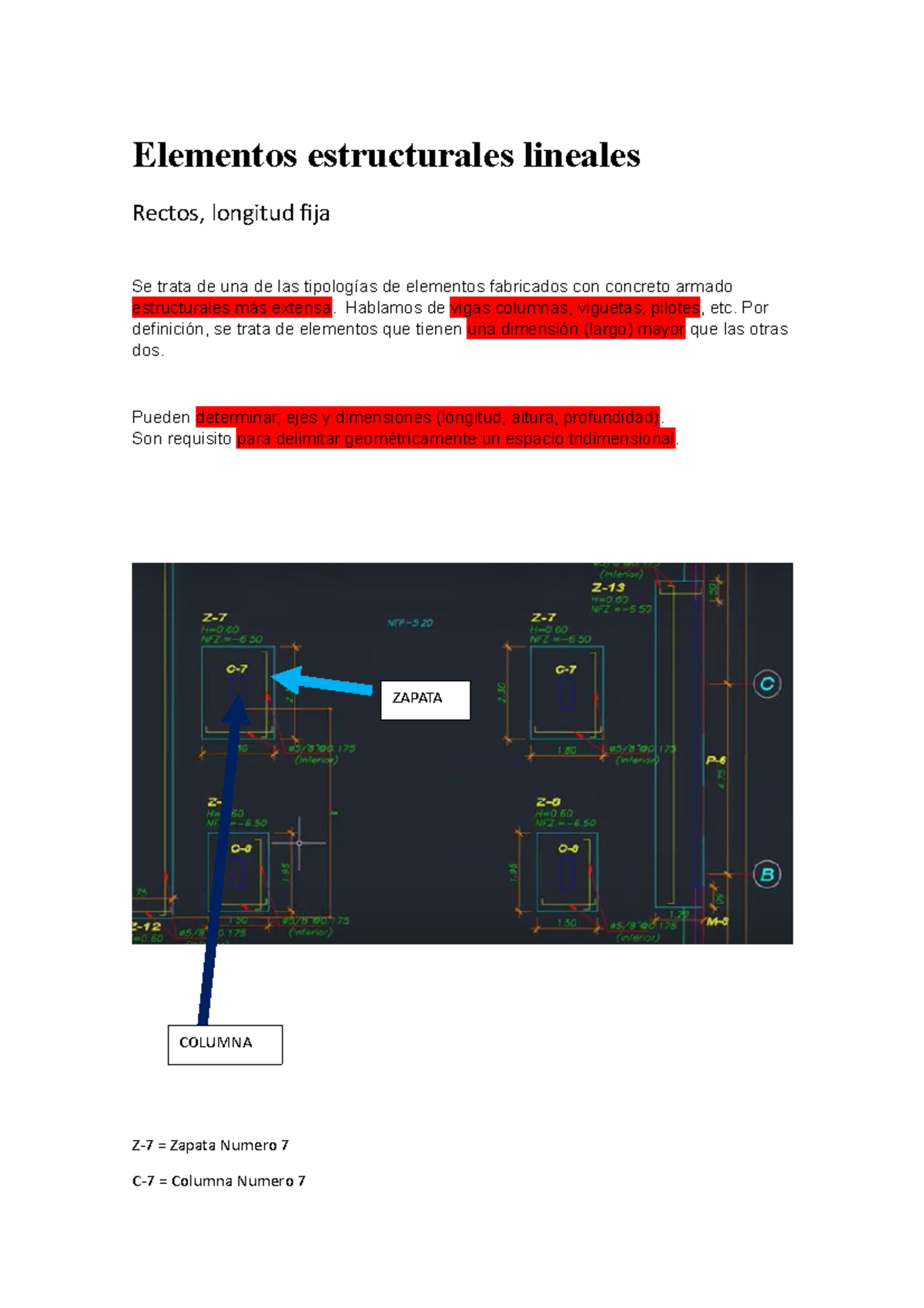 Elementos estructurales lineales - Elementos estructurales lineales ...