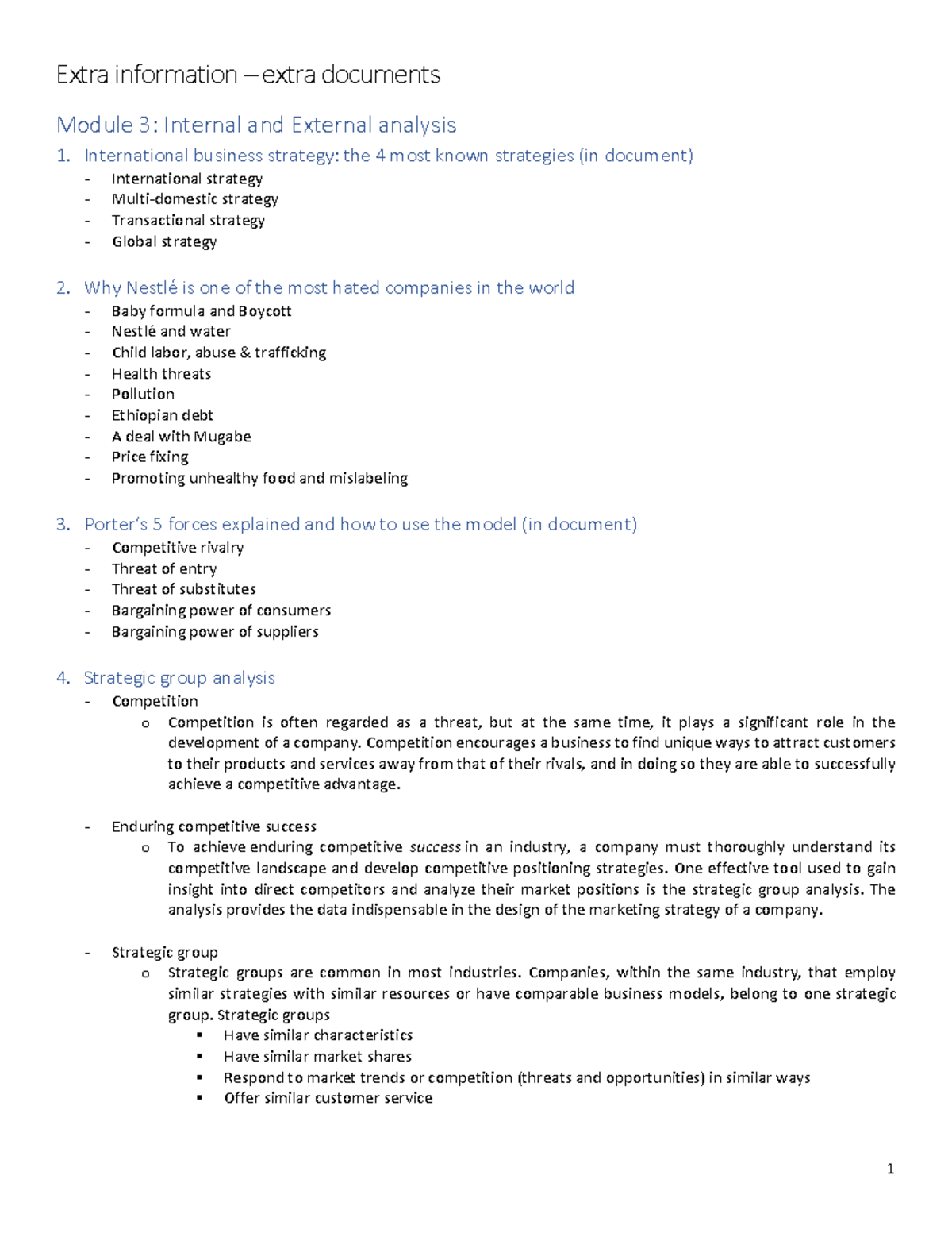 Extra information - extra sources IS - Extra information – extra ...