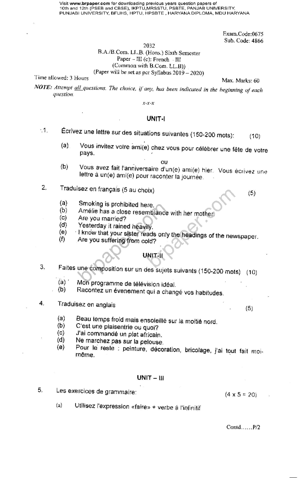 French(6th)Dec2021 - easy notes - English A: Language and Literature HL ...