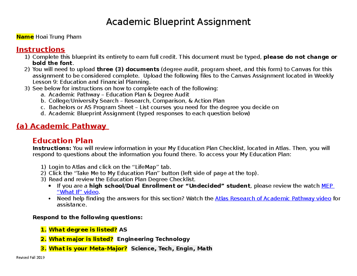 ABP assignment-1 - ABP assignment-1 - Academic Blueprint Assignment ...