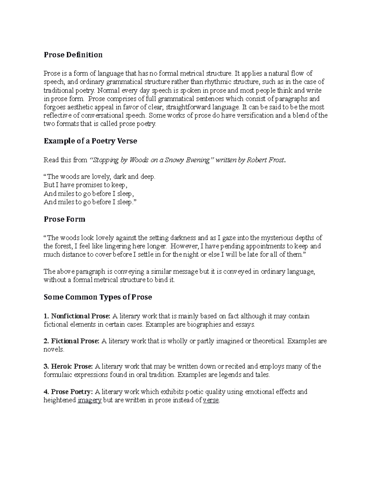 353817180 Prose and Poetry Definition and Samples - Prose Definition ...