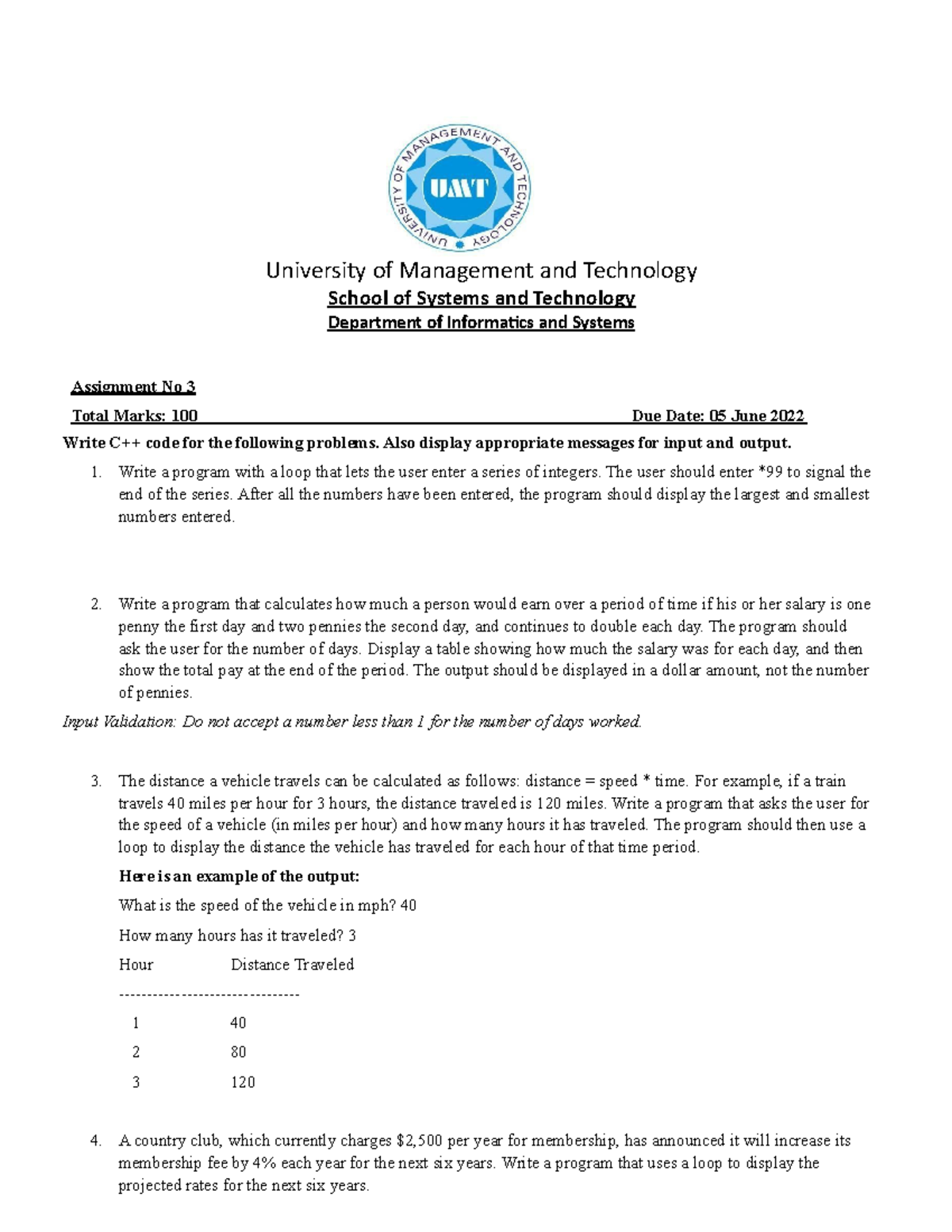 PF A3 - assignment of electrical engineering - University of Management ...