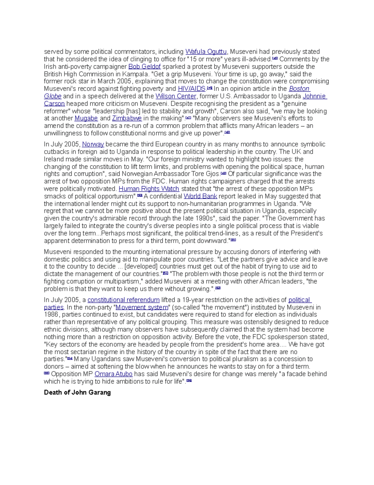 Served by some political commentators - [45] Comments by the Irish anti ...
