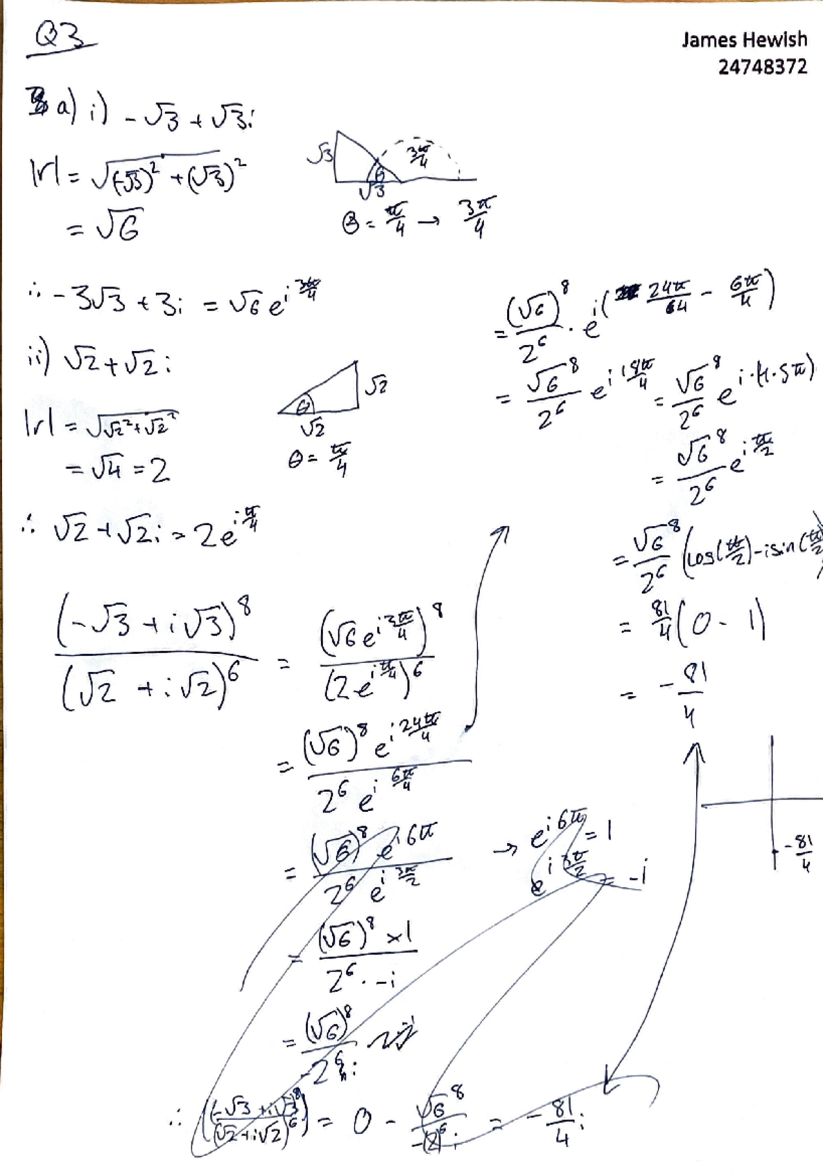 AUTUMN 2024 SAMPLE ANSWER Q3 - j a) ;) J3 -{ J-i: ####### v-1:; Jt~)t .."t~Y-=: Ja Ir l-= J ...