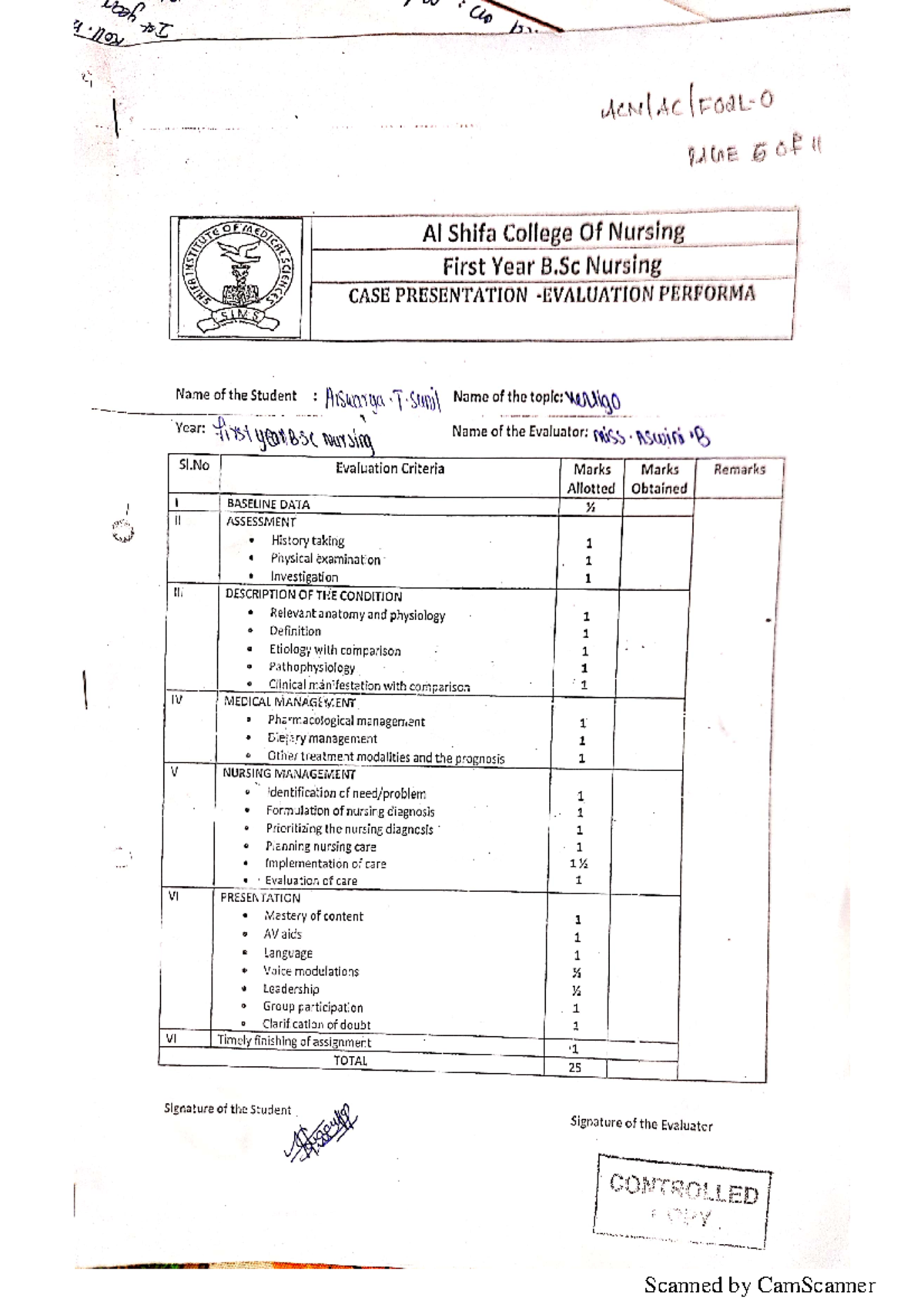 Vertigo - Notes - Bsc nursing - Studocu