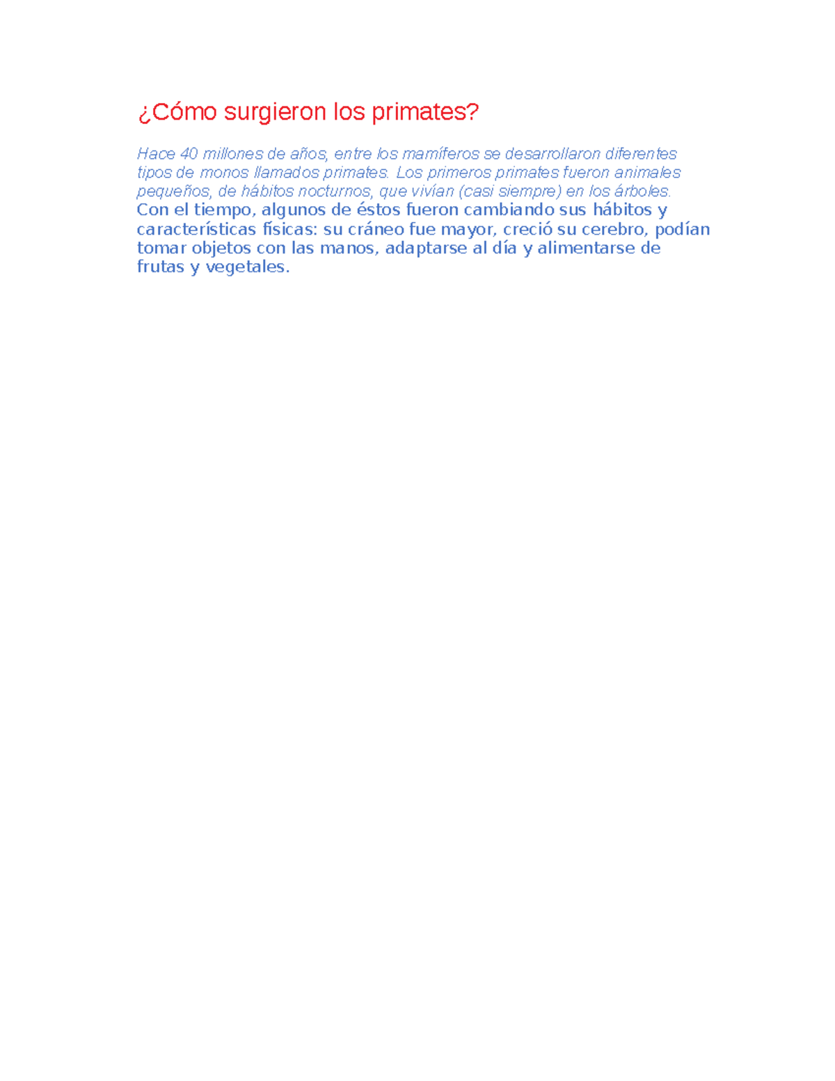 Aspectos B - actividad realizada durante clase para el uso de word ...