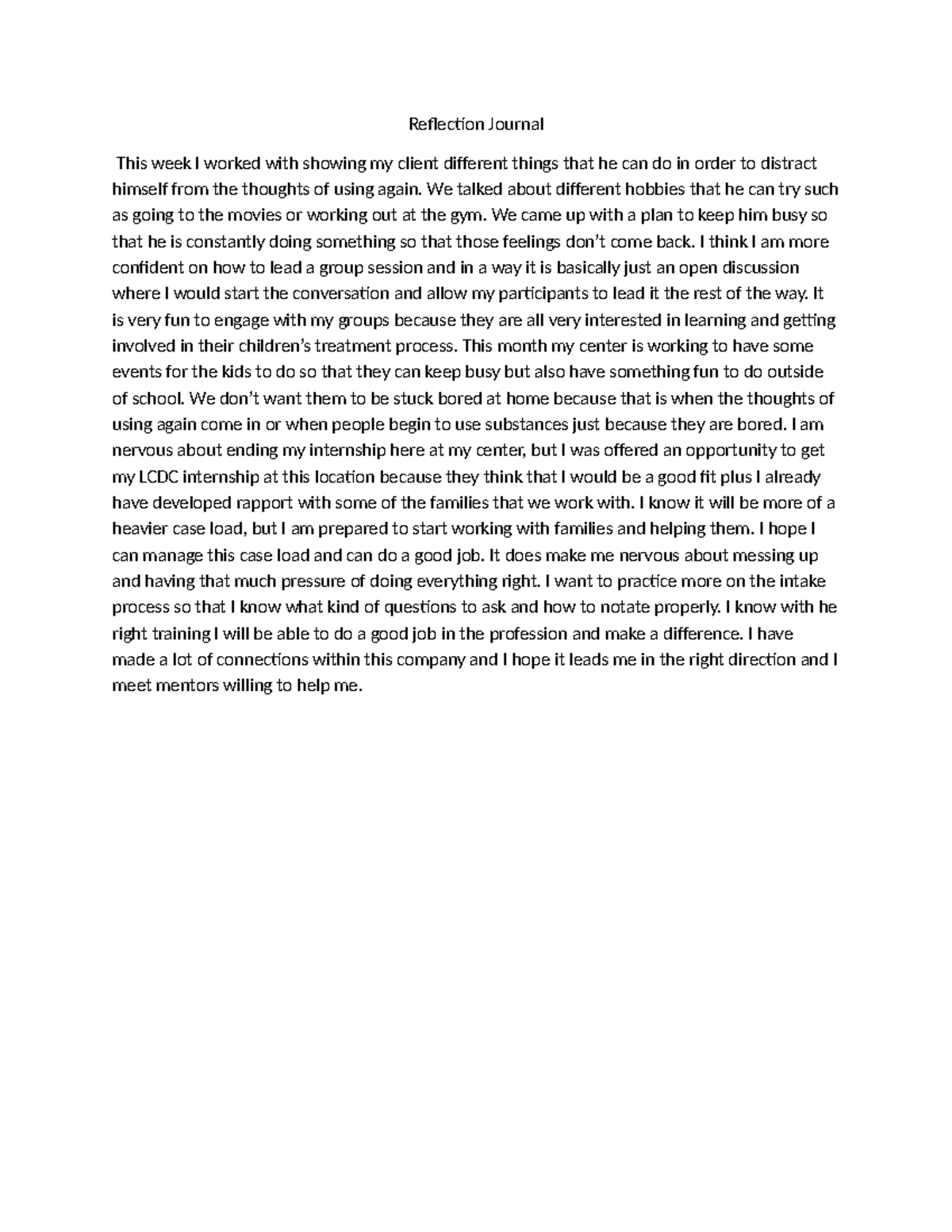 Jounral - Summary Graphic Design II - Reflection Journal This week I ...