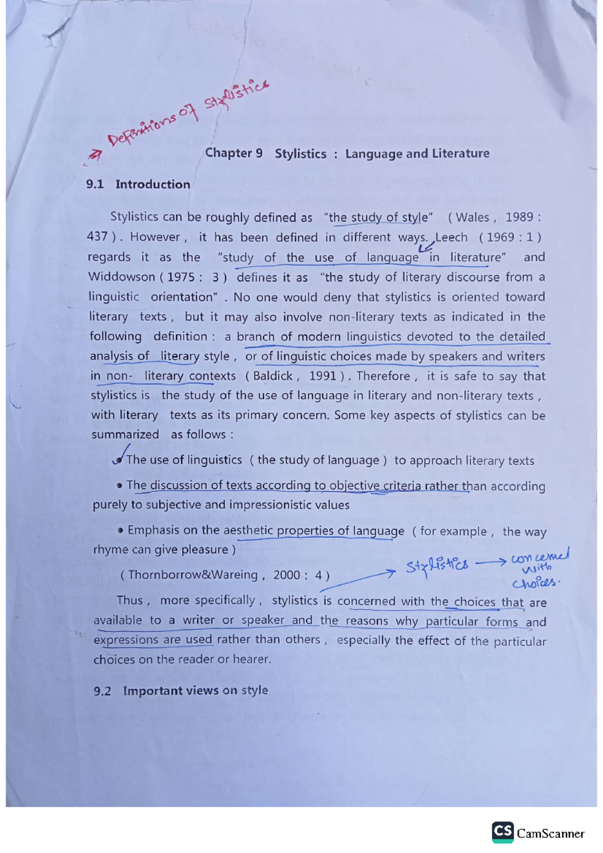 Deviation and levels of stylistic analysis - Dr Faustus bs english ...