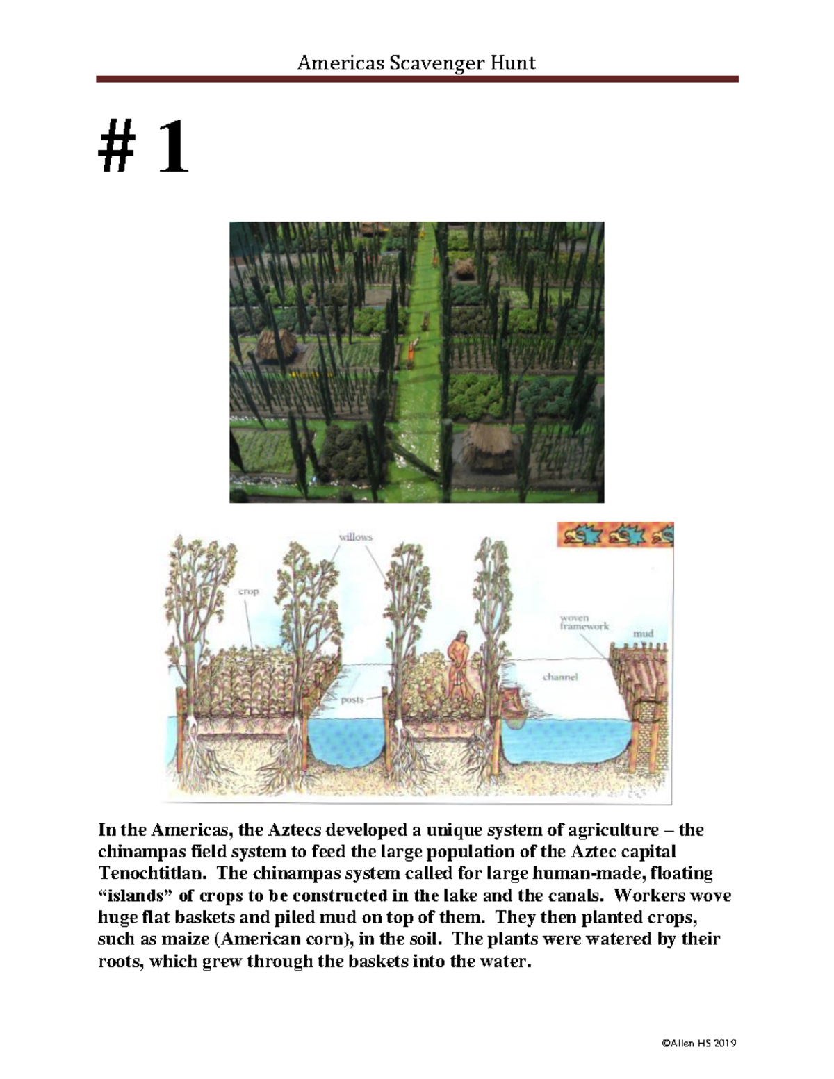 PC Americas Scavenger Hunt Documents 2019 - # 1 In the Americas, the ...