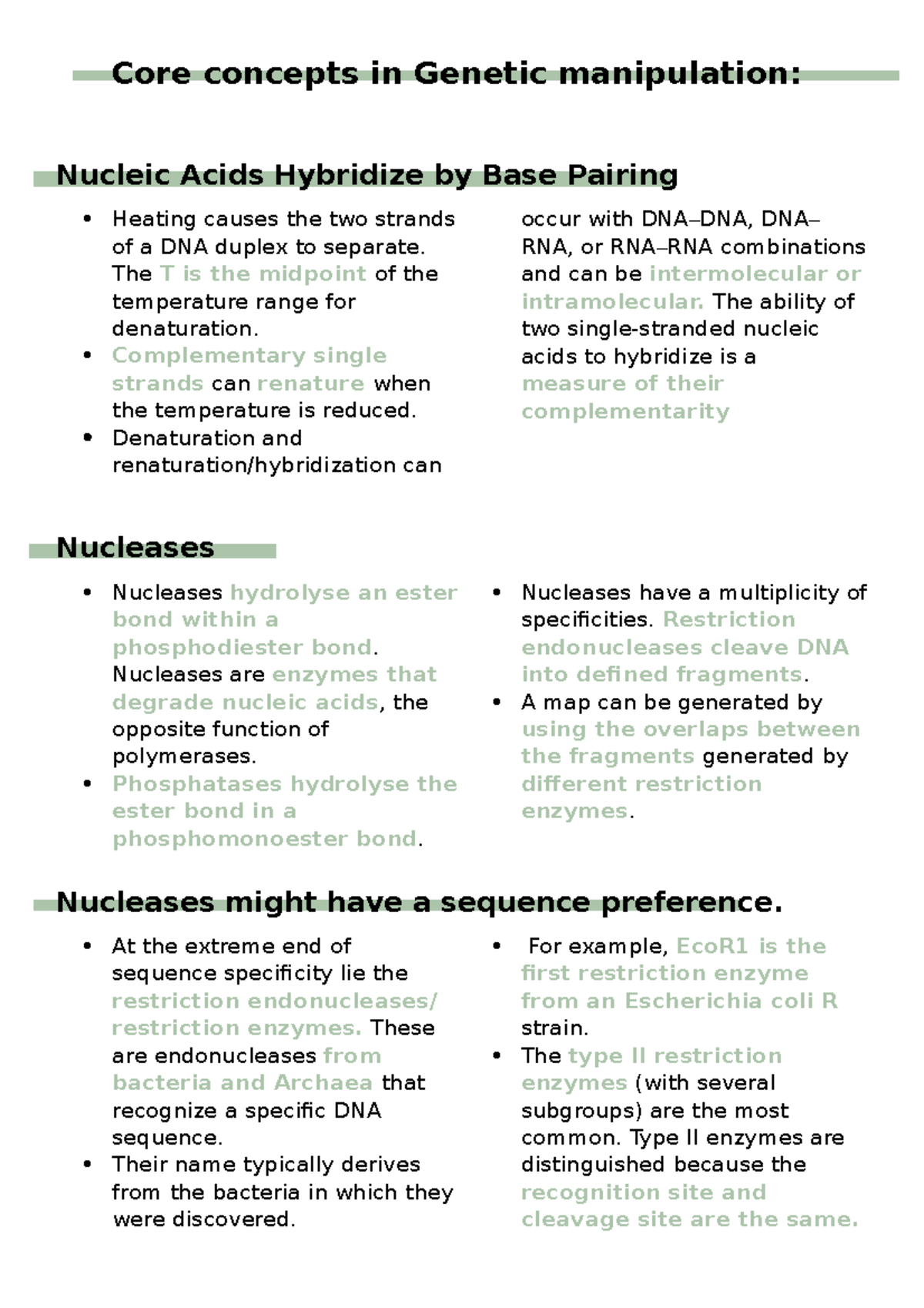 Core concepts - Genetic manipulation - Core concepts in Genetic ...
