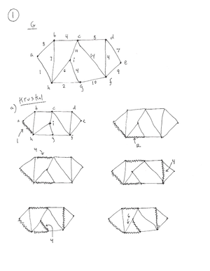 CS - M CS 401 Exercises Week #13-14 - CS MCS 401 Week Exercises Spring 2008 (due Wednesday ...