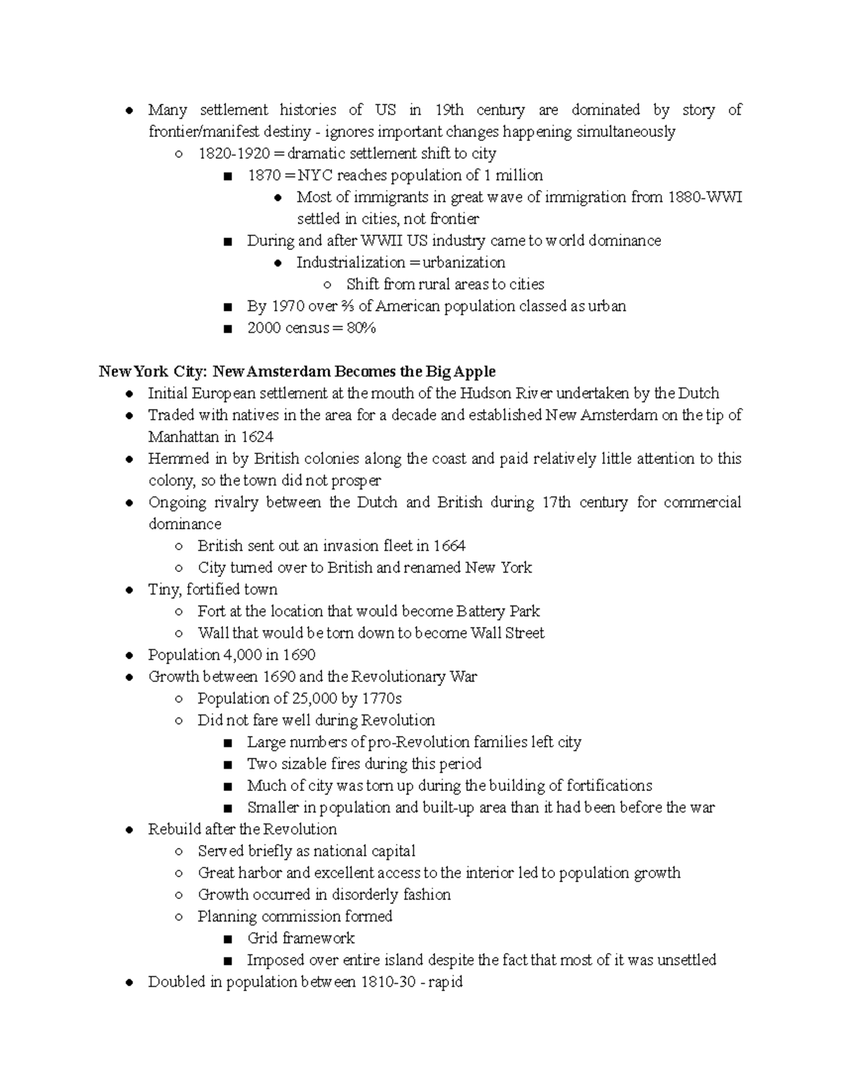 City in Western Tradition Textbook Notes, Pages 111-116; 127-129 - Many ...