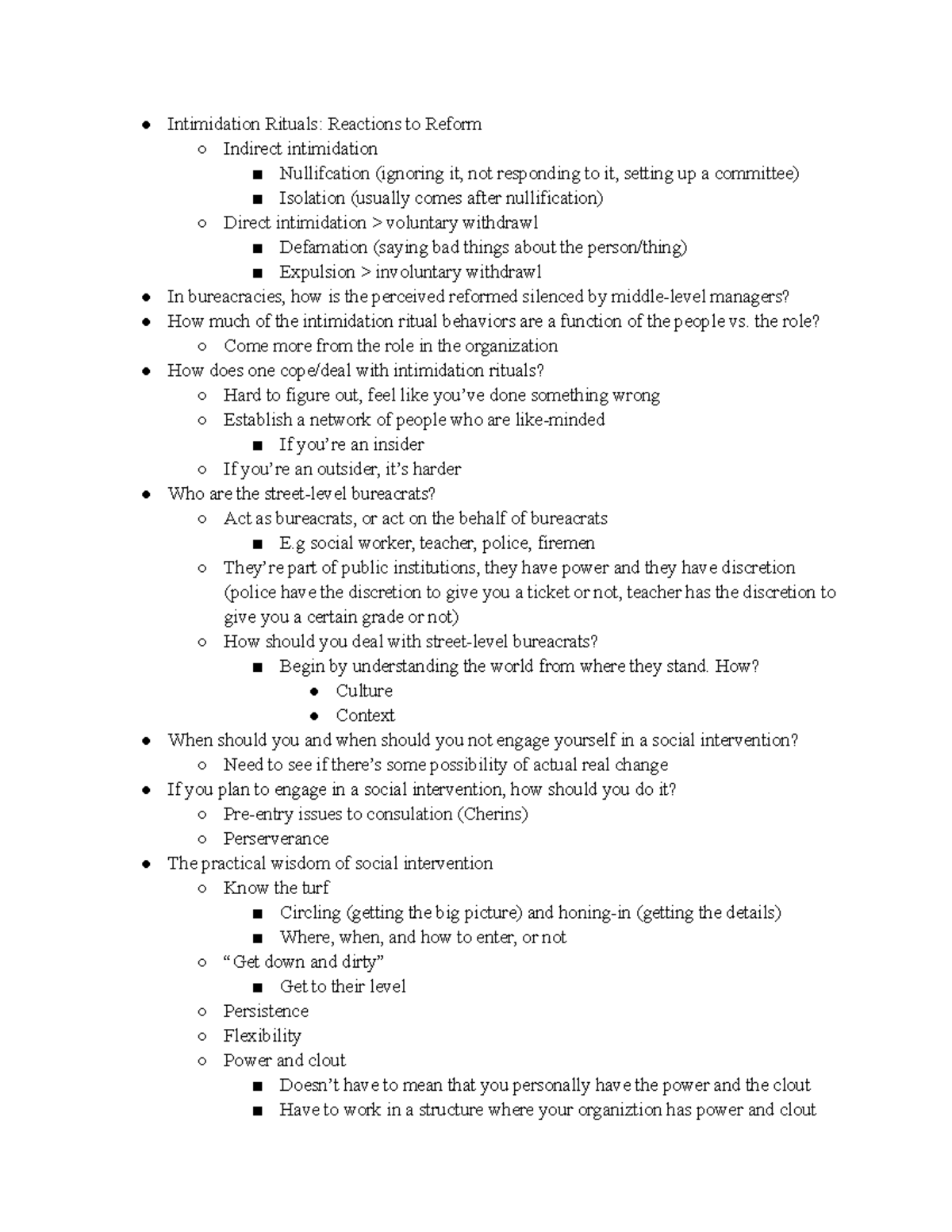 03 26 2020 - Edward Seidman - Intimidation Rituals: Reactions to Reform ...