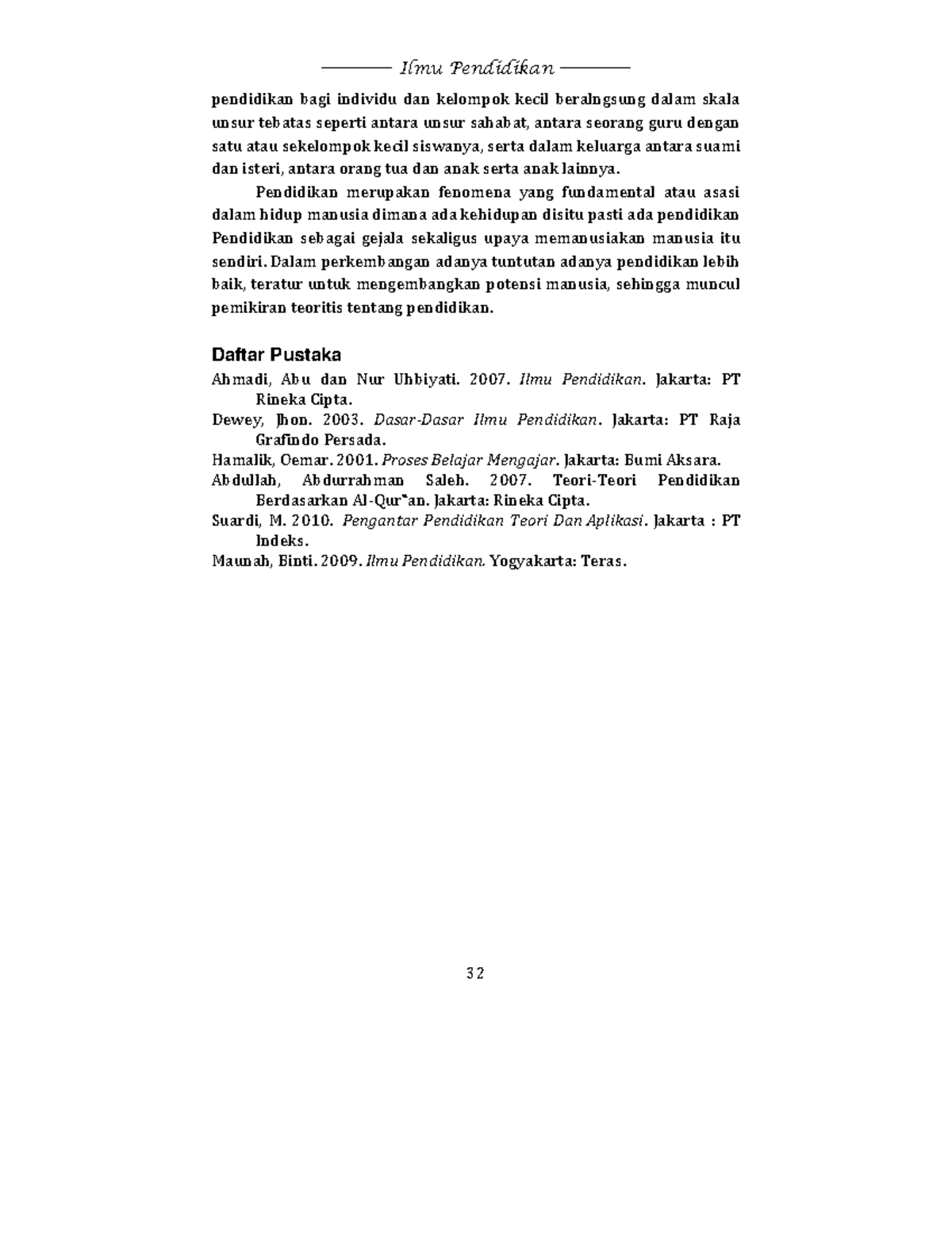 Ilmu Pendidikan -15 - Notes - _____________ Ilmu Pendidikan ...