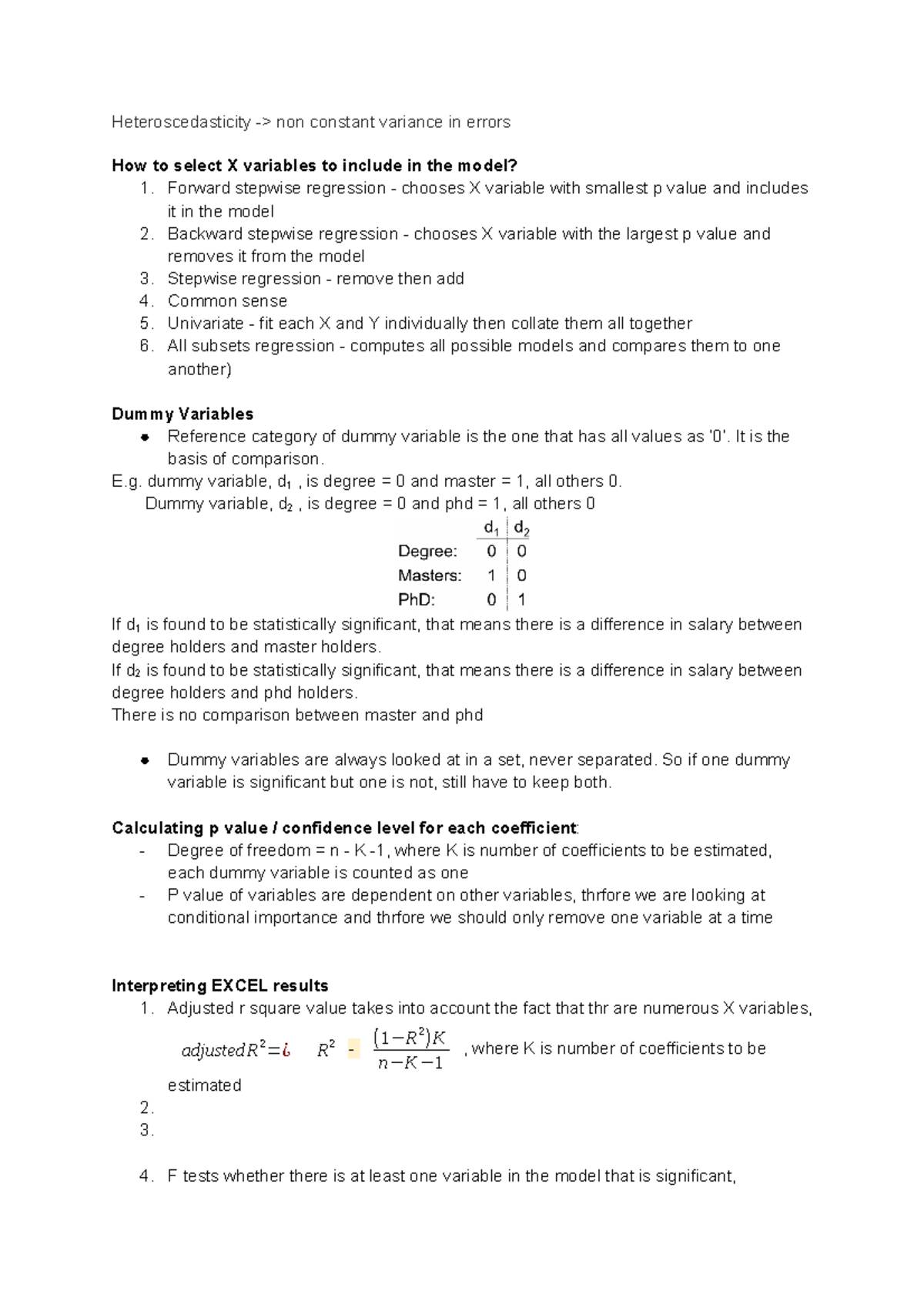 W2 Multiple Linear Regression Heteroscedasticity Non Constant Variance In Errors How To