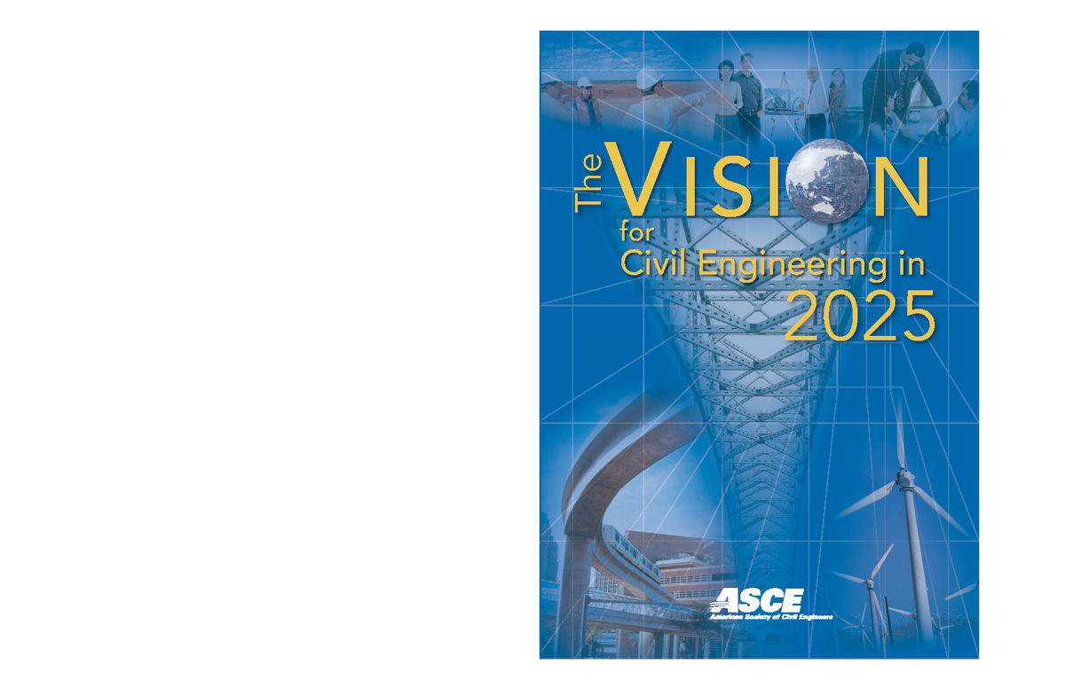 Vision 2025 - Lecture notes 1-10 - for Civil Engineering in V ISION The ...