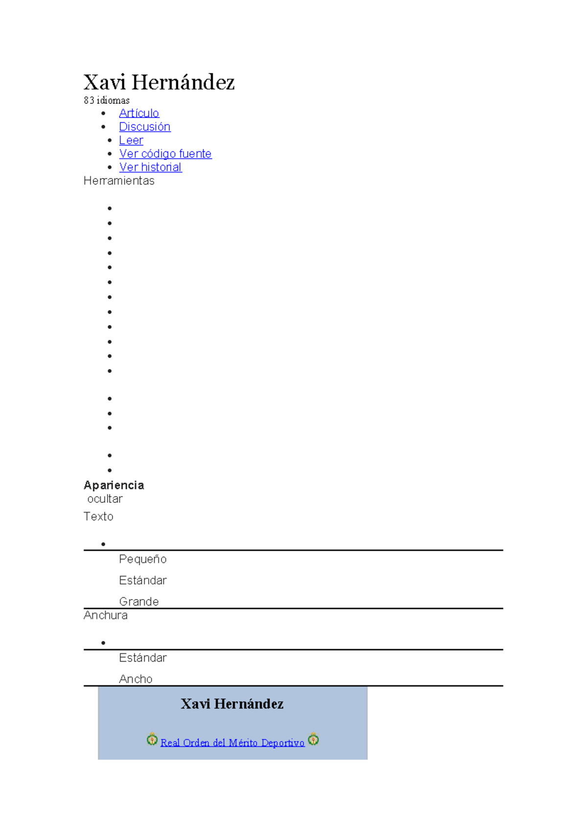 Contabilidad 1 - Xavi Hernández 83 idiomas Artículo Discusión Leer Ver ...