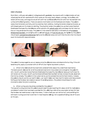 CASE Study 3-Integumentary - Case 3- Burn Injury Phyllis Malcom, a 32 ...