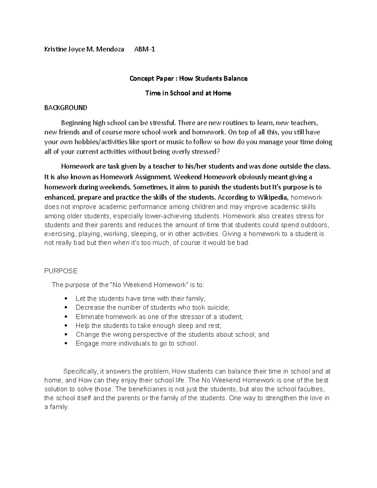 Concept paper - sample - Kristine Joyce M. Mendoza ABM- Concept Paper ...