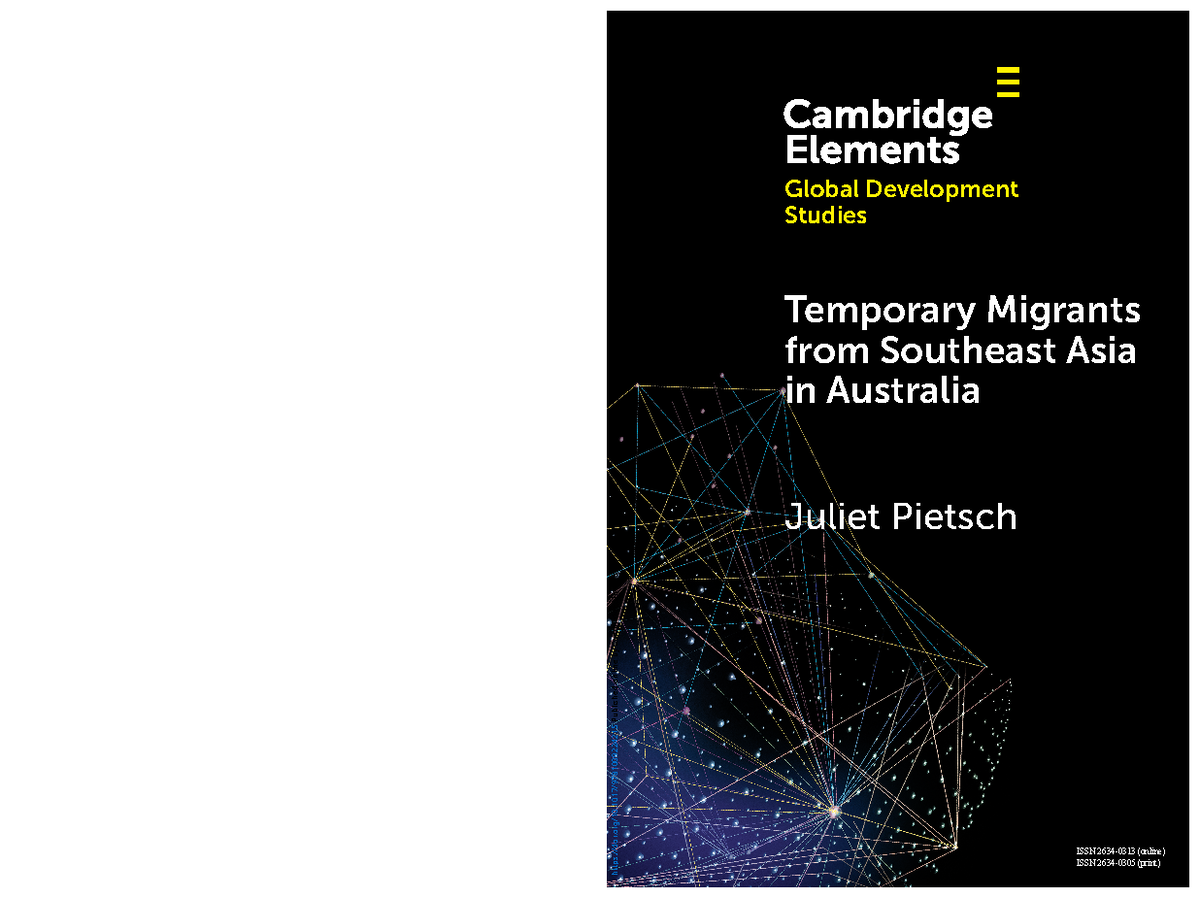 Temporary migrants from southeast asia in australia - Global ...