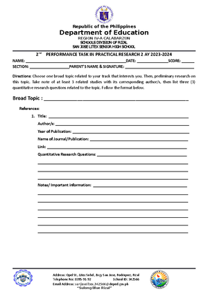 Action PLAN OF Students AT RISK - ACTION PLAN OF STUDENTS AT RISK OF ...