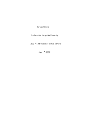 PSY 321 7-2 Short Paper - 7-2 Short Paper: Module Seven Essay PSY: 321 ...