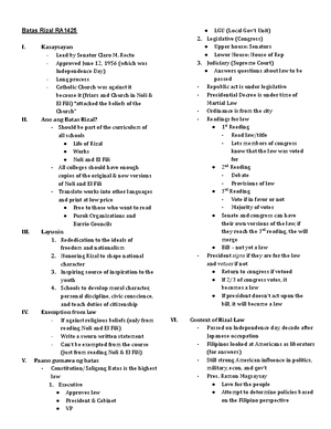 Rizal's Life Magazine - NOVEMBER TABLE OF CONTENT. FACTS ABOUT RIZAL. T ...