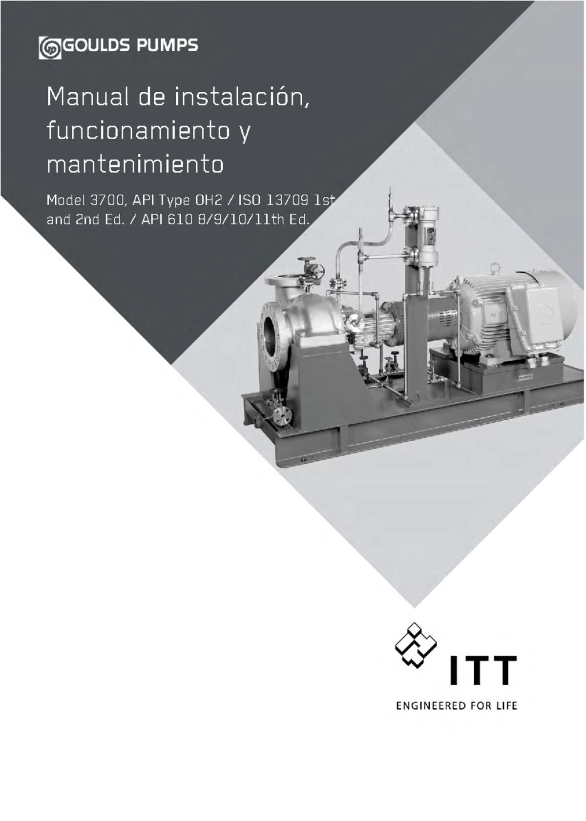 Instructivo bomba - Manual de instalación, funcionamiento y ...