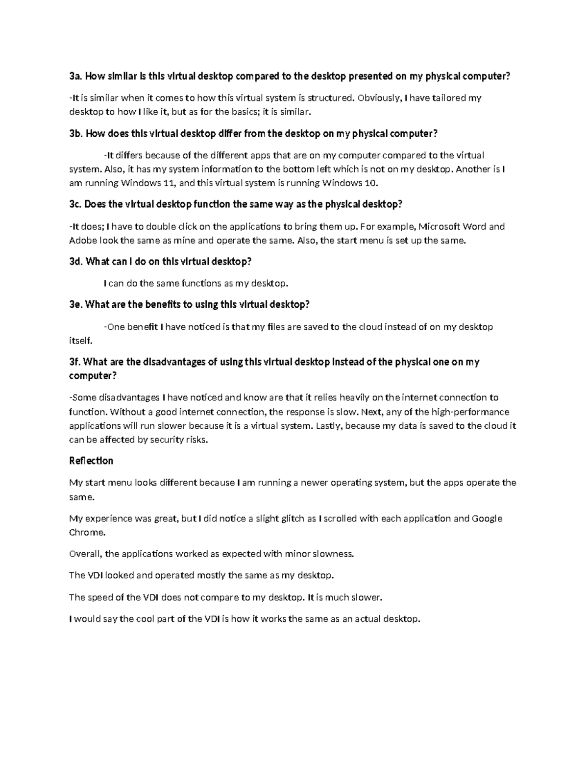 Explore a Virtual Desktop Infrastructure - 3a. How similar is this ...