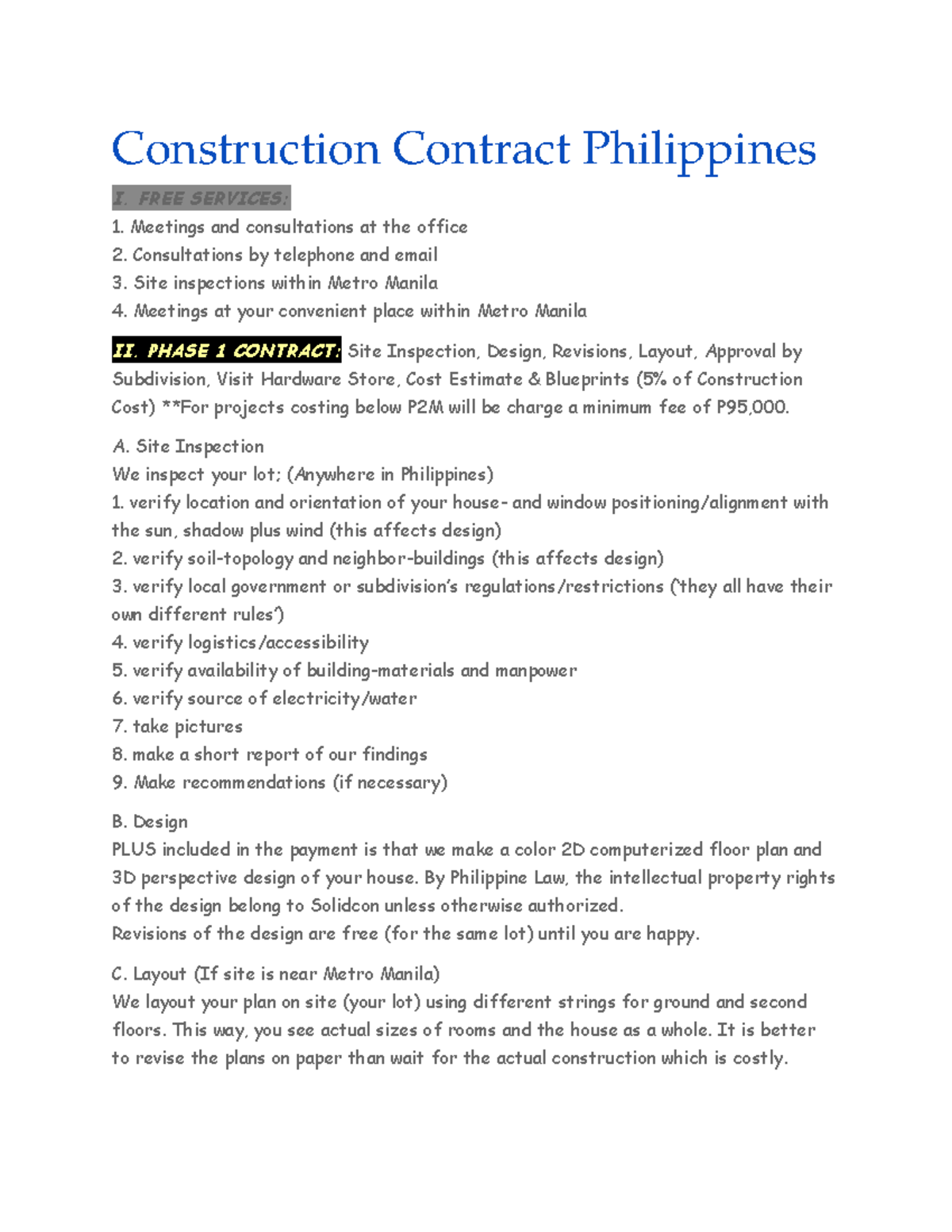 Construction-contract-philippines- Construction Contract Philippines I ...