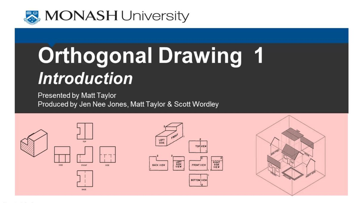 Slides - Orthogonal Drawing 1, 2 3 PDF - Presentation title 28th ...
