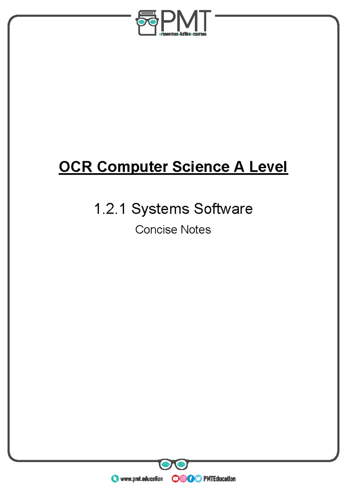 1.2.1. Systems Software - OCR Computer Science A Level 1.2 Systems ...