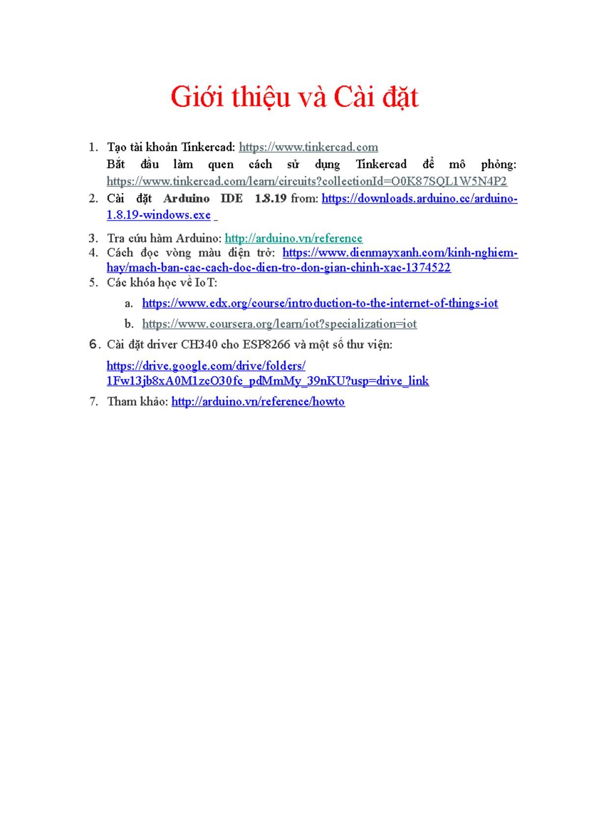 Lab 0 - Cai dat - Giới thiệu và Cài đặt Tạo tài khoản Tinkercad ...