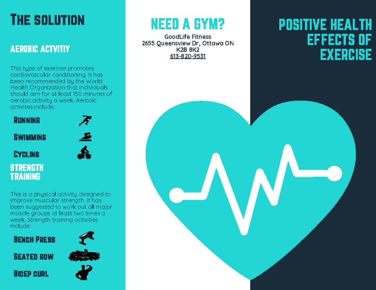 Possitve effects of exercise, looking at how exercise effects health ...