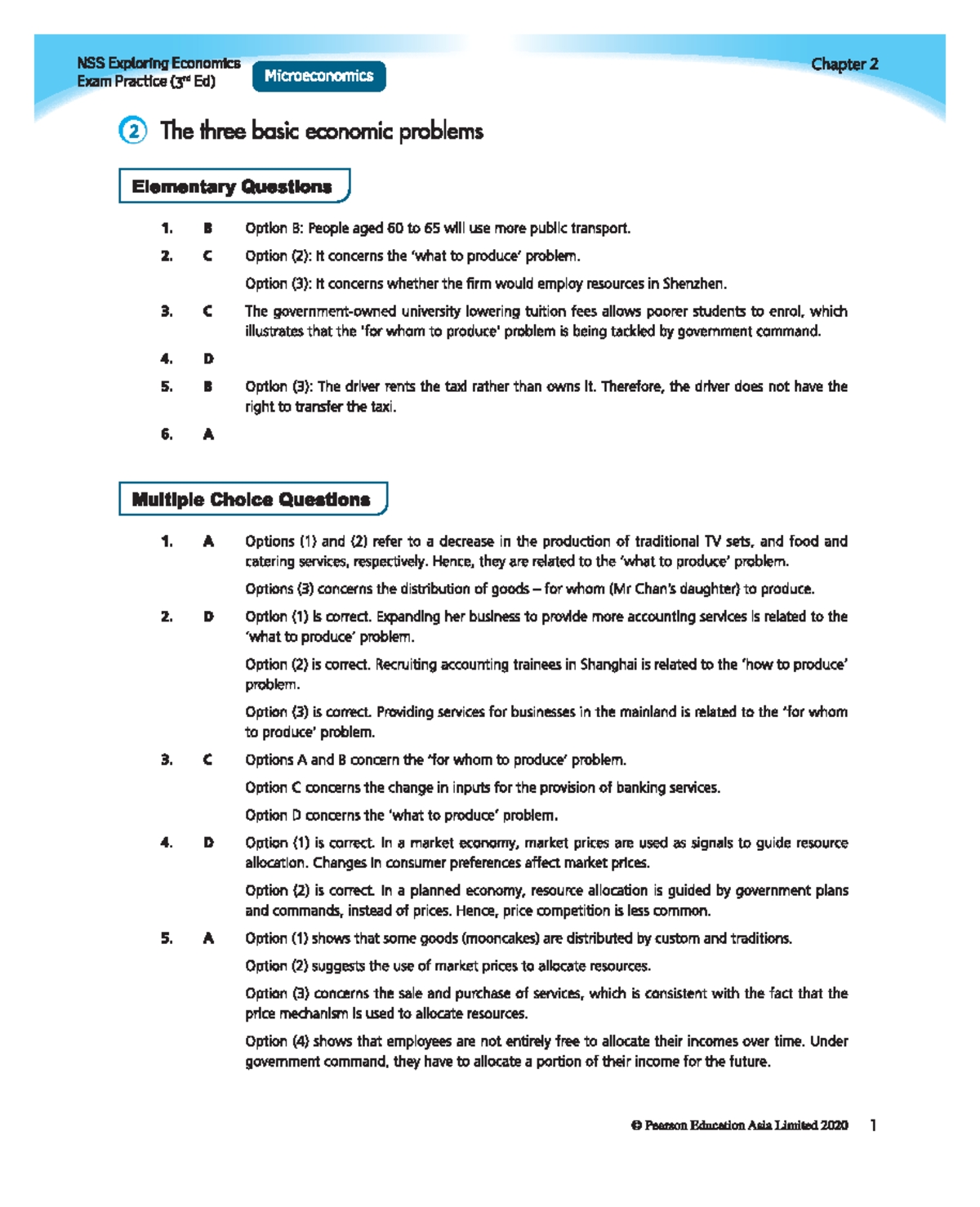 Ep1e ans c02 - DSE economic - Intro to Microeconomics - Studocu
