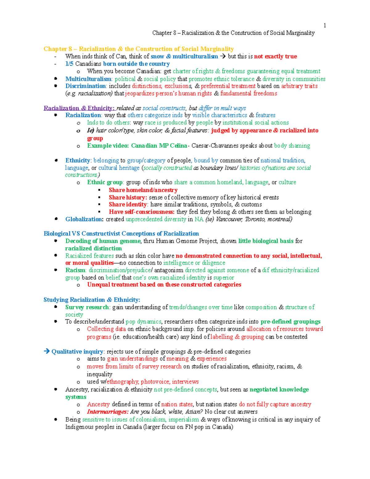 Chapter 8 – Racialization & the Construction of Social Marginality ...