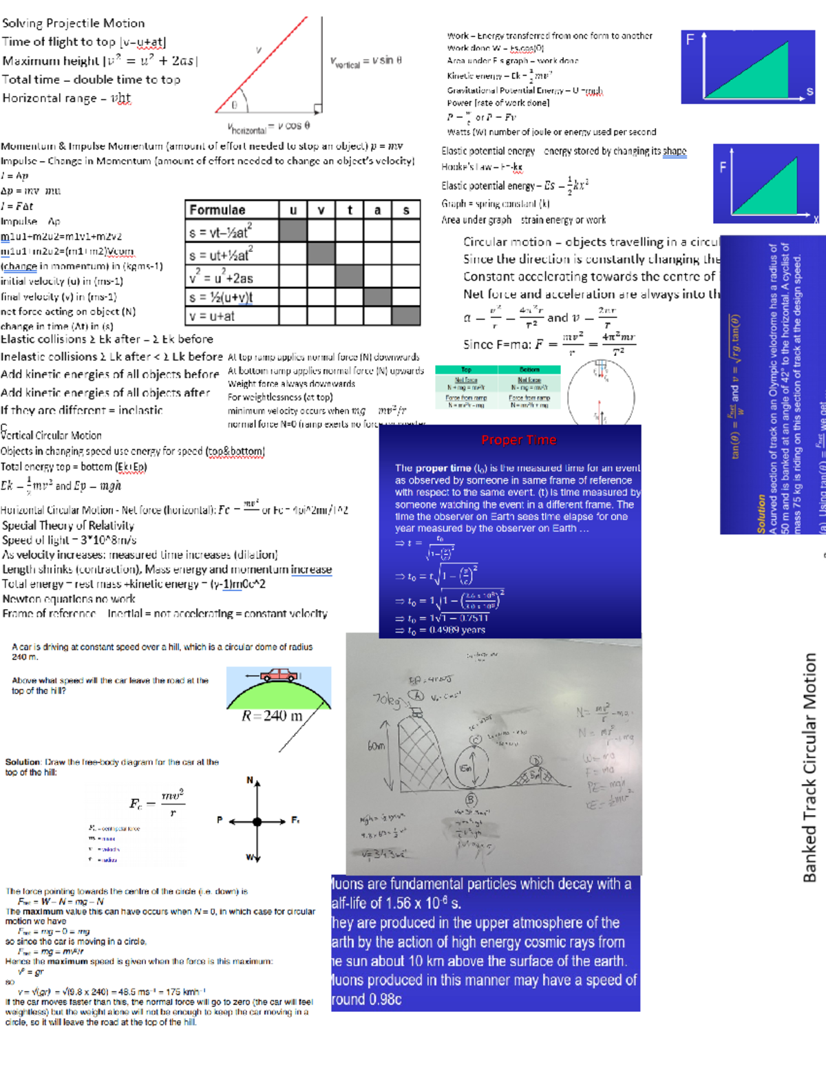 Physics A4 SAC1AOS3 - Projectile motion i think - c - Studocu
