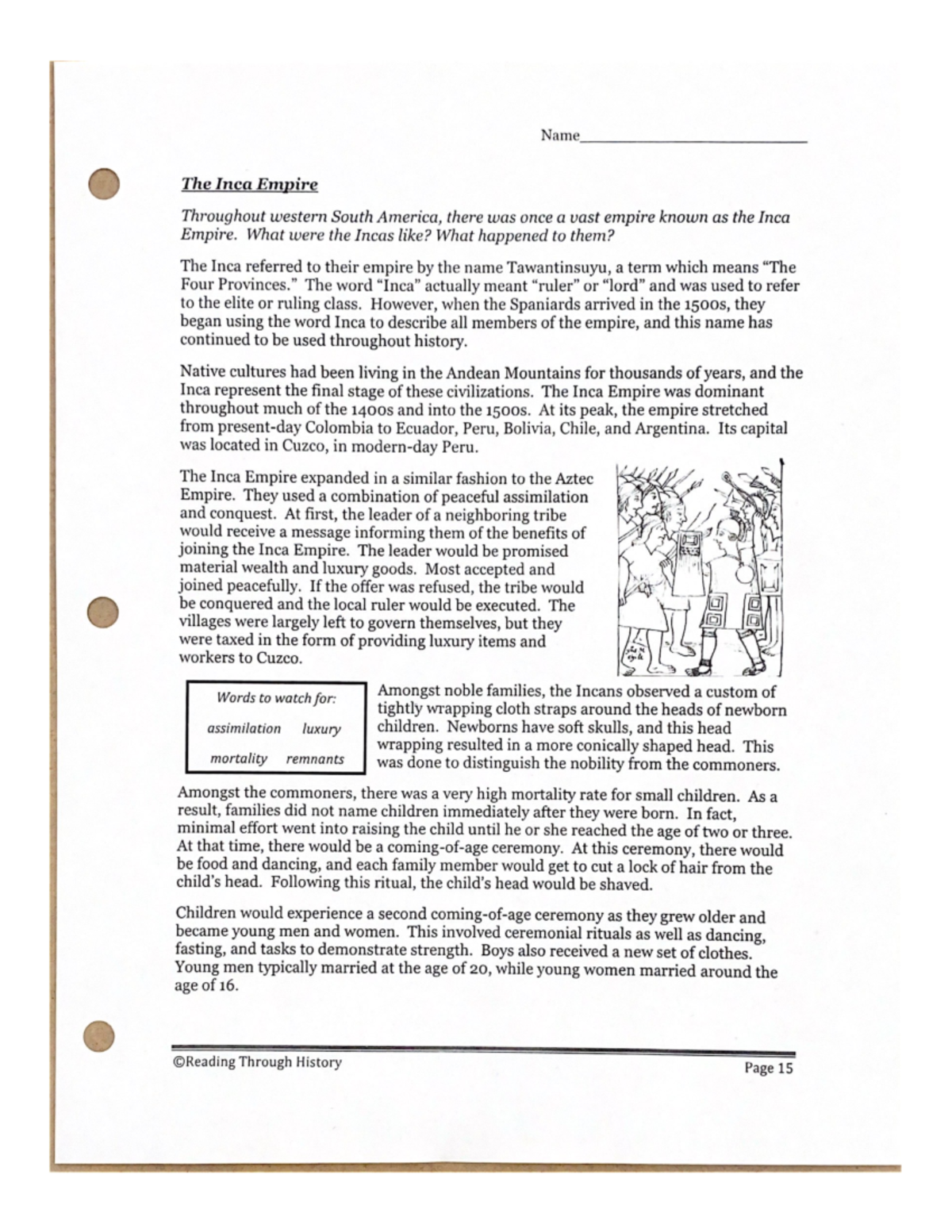 Alex Taylor - The Inca Empire Reading - Studocu