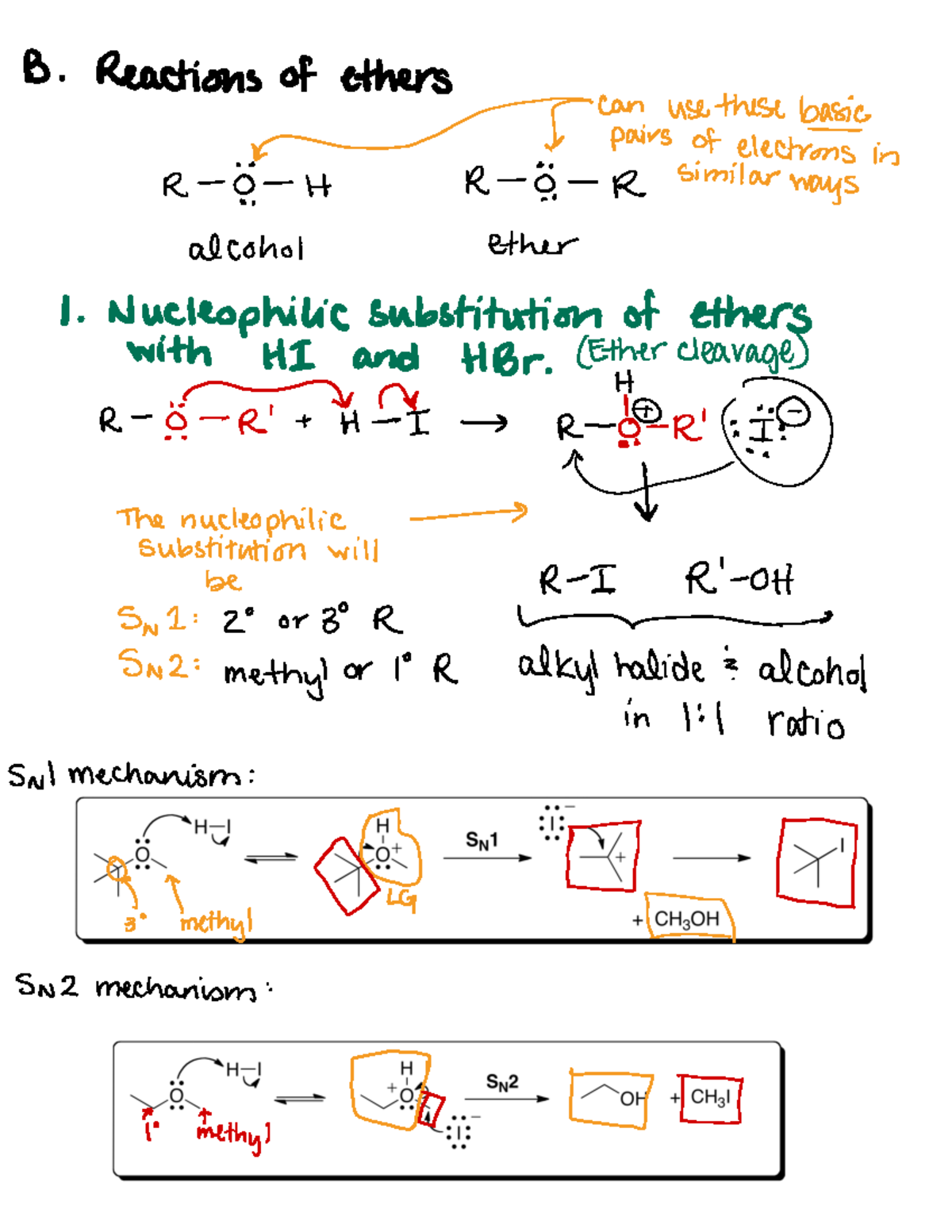 Lecture 5 Notes - Ch 11 Pt 4 - B. Reactions of others 4 ...