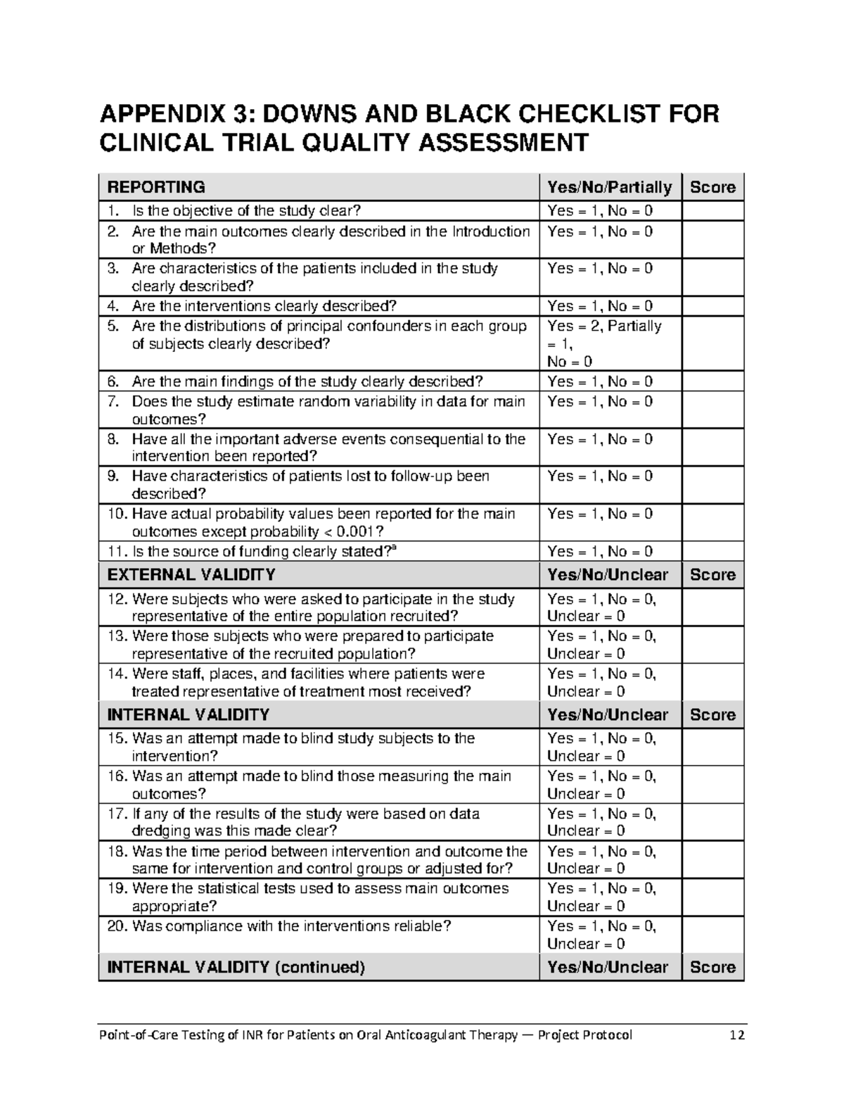 RCT tool pdf to word - tool - Point-of-Care Testing of INR for Patients ...