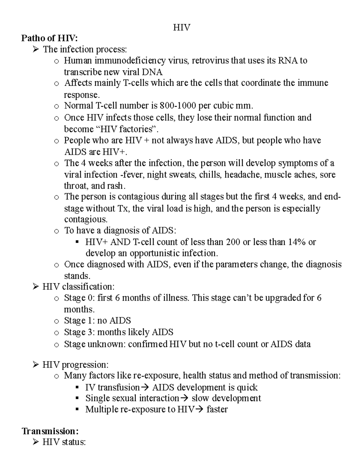 HIV - Pathophysiology of HIV - HIV Patho of HIV: The infection process ...